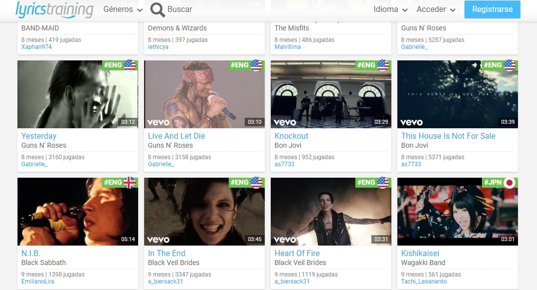 ITI en Bonzi: Lyricstraining, una herramienta para mejorar nuestro ...