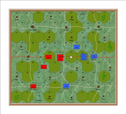 napoleonic wargaming: Hex or Square Map Grid