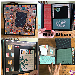 Purple Monkey Moments: Family Pocket Mini Album