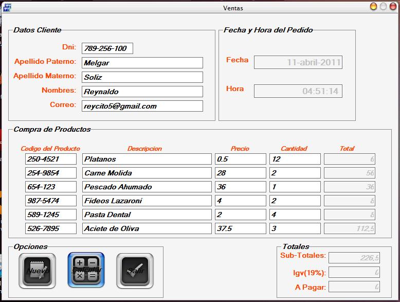 Sistema de Ventas Mejorado en Visual Basic.net 2010