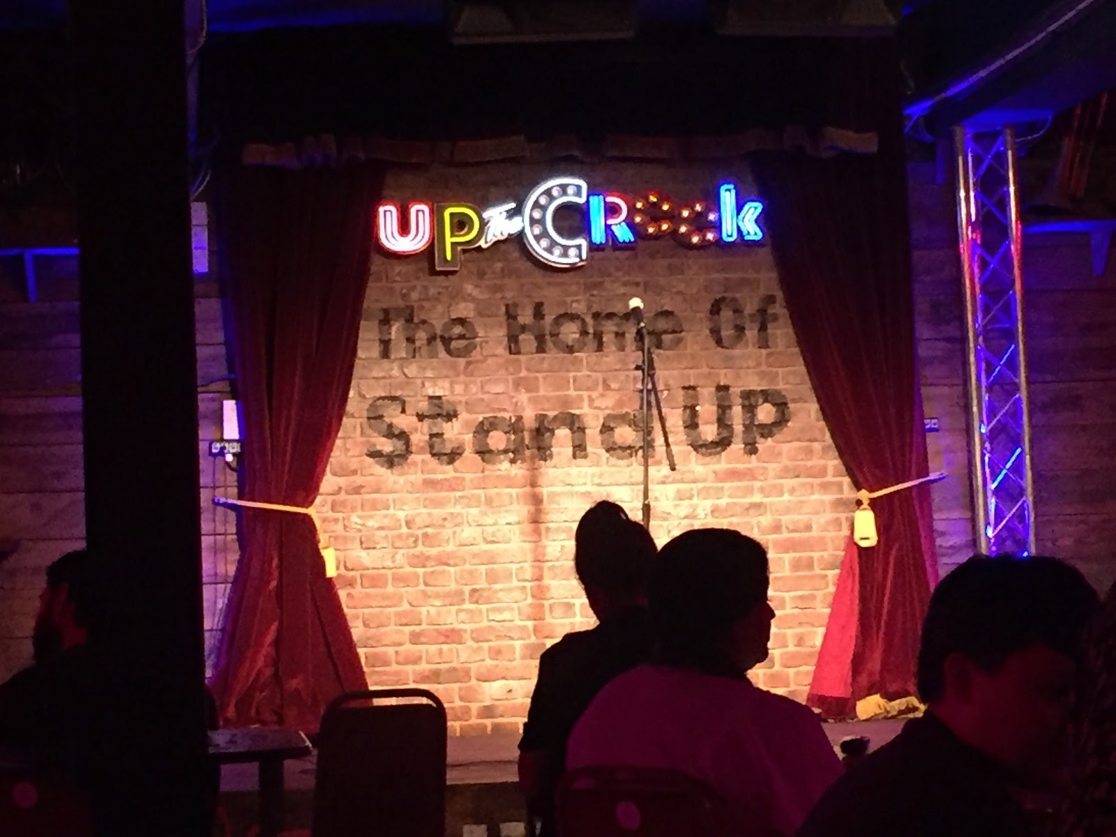 A Quintessential Stand-Up Comedy Stage