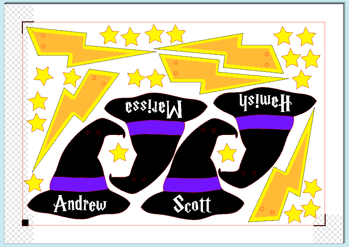 Silhouette UK: Harry Potter Party (part 2) Banner, scratch off sorting ...