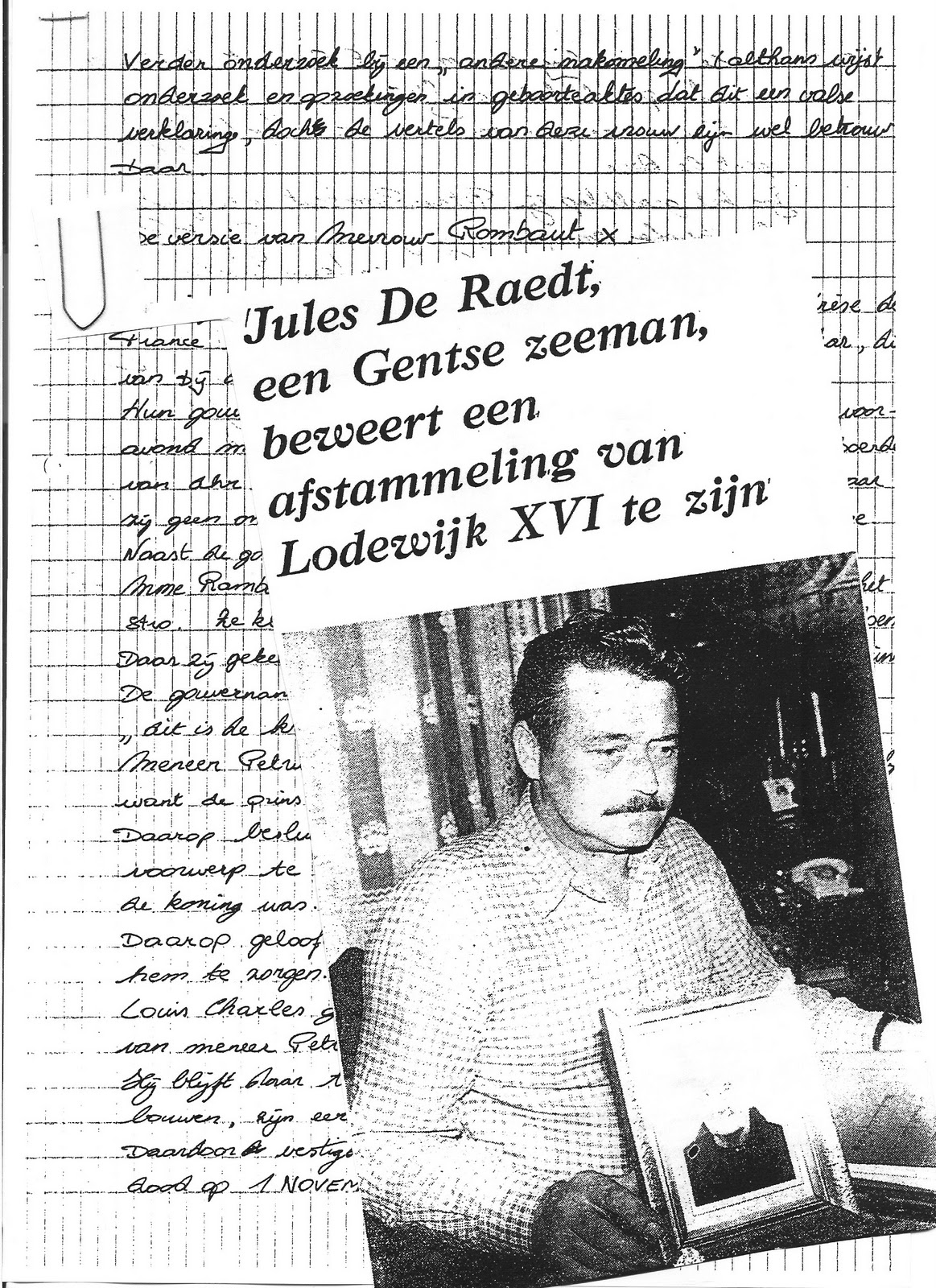 Gent: De Bourbon van Gent, Jules De Raedt