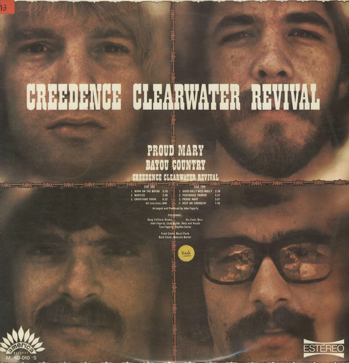 IÉ-IÉ: CREEDENCE CLEARWATER REVIVAL