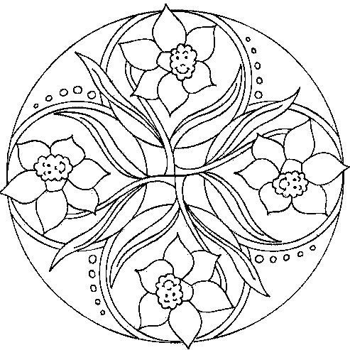 Mandalas de rosas - Imagui
