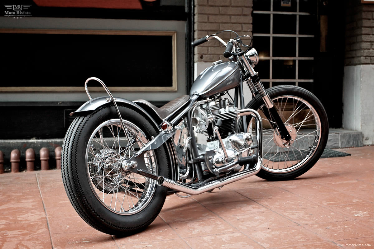 la boîte à cossins: Triumph 650 Custom 1964