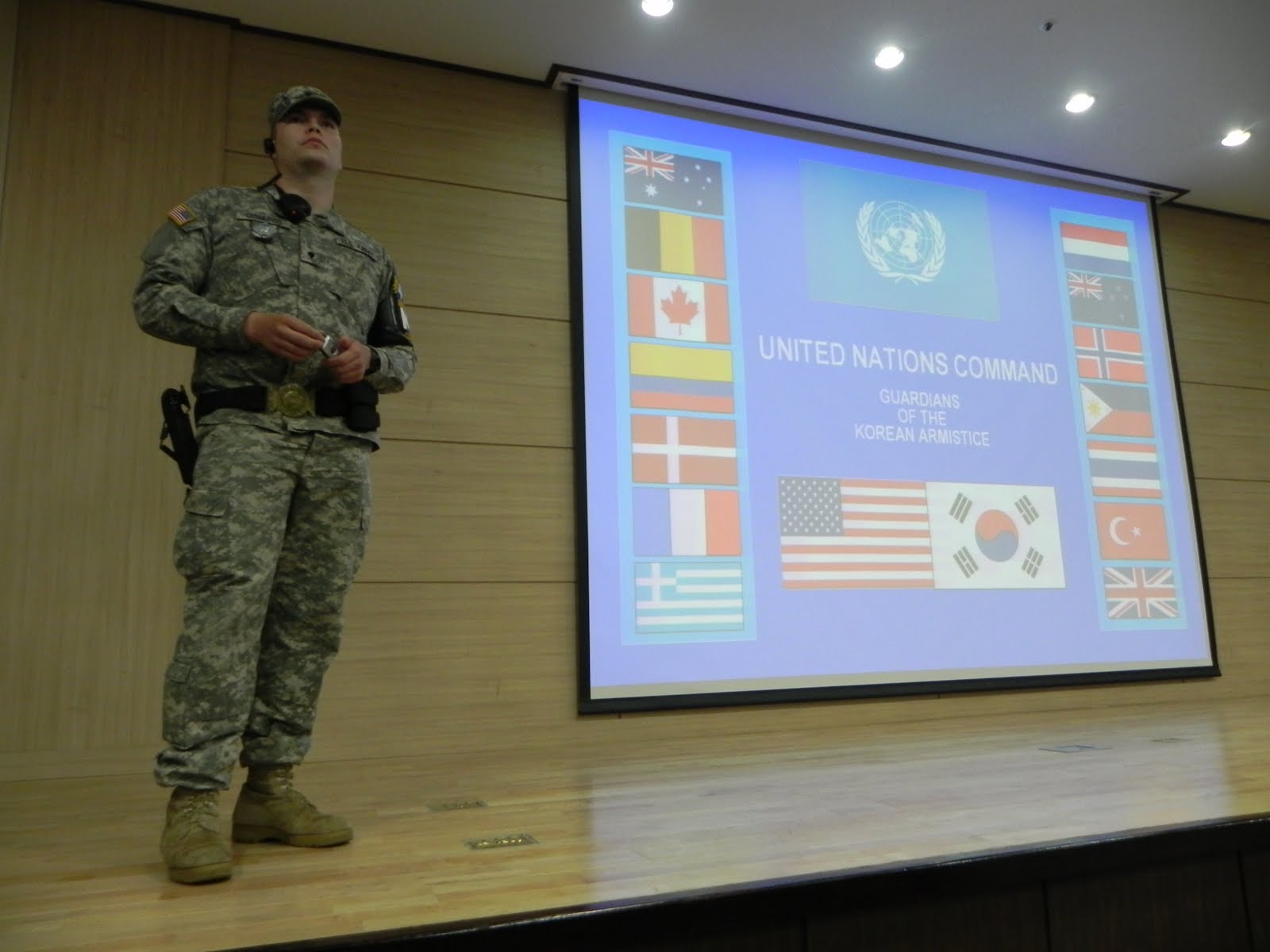 Wright Around the World: jsa (joint security area), south korea