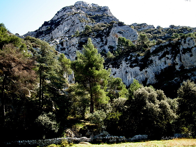 Un jour....Une photo !: Les rochers de Baude et la source du Boulon ...