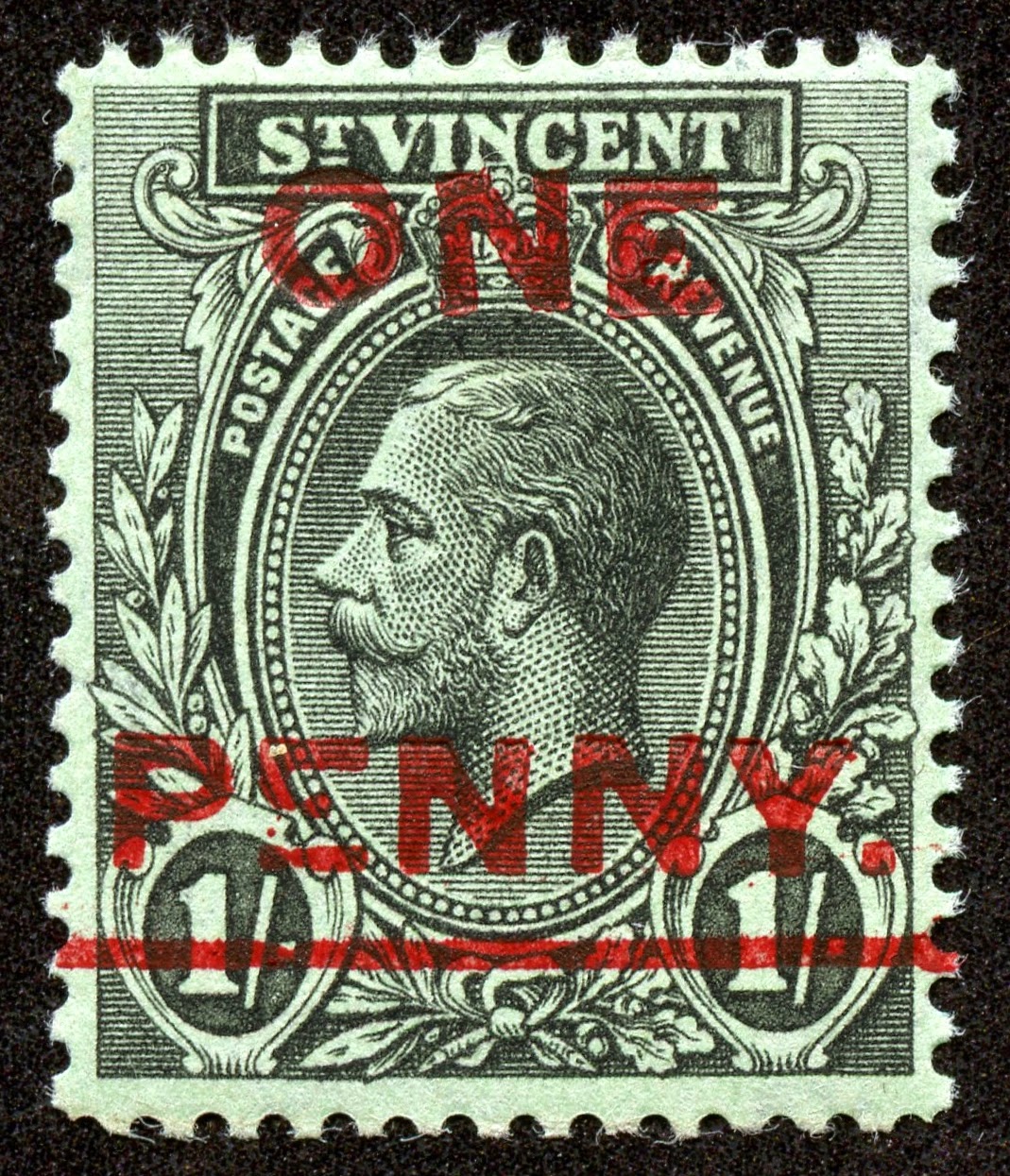 Big Blue 1840-1940: St. Vincent and a look at runaway stamp production
