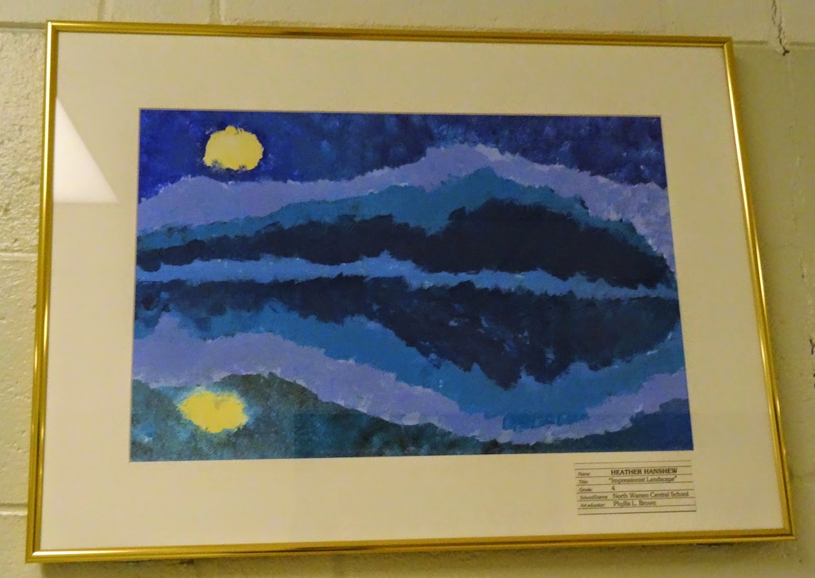 There's a Dragon in my Art Room: The hallway gallery; how it was created!