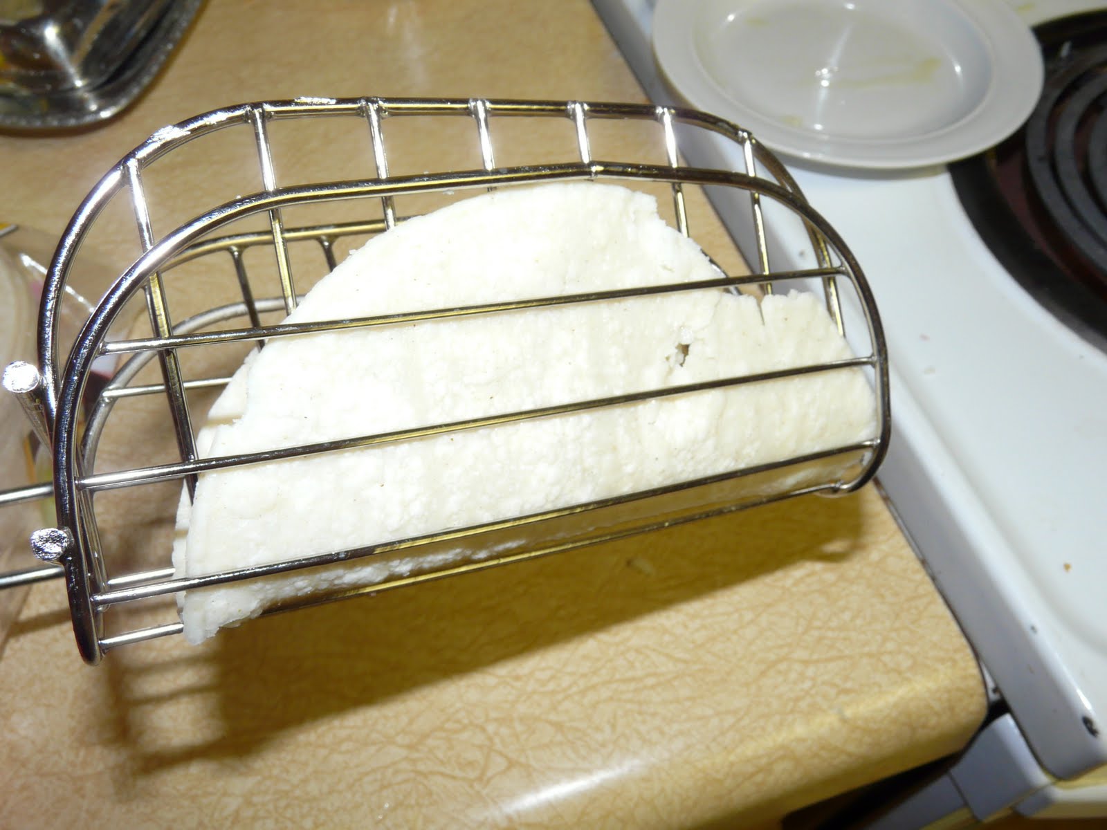 The "Secret" is Gratitude: Home Made Hard Shelled Taco Shells