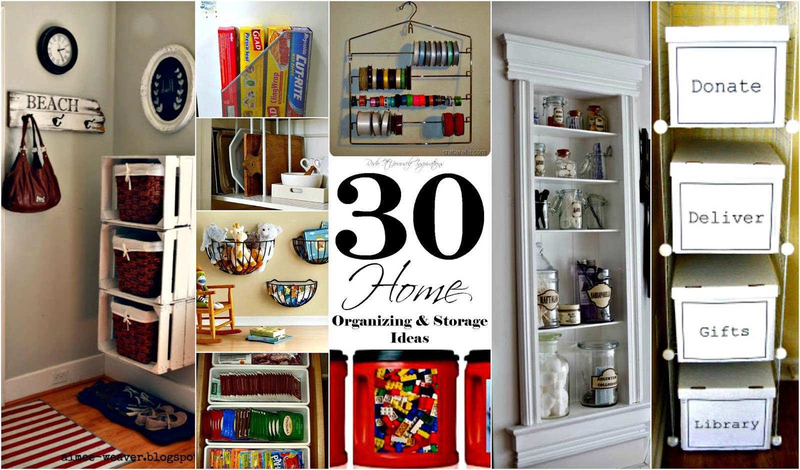 Home Organizing and Storage Ideas | Redo It Yourself Inspirations ...