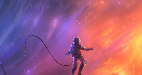 Colourfull Space Walk Wallpaper Engine