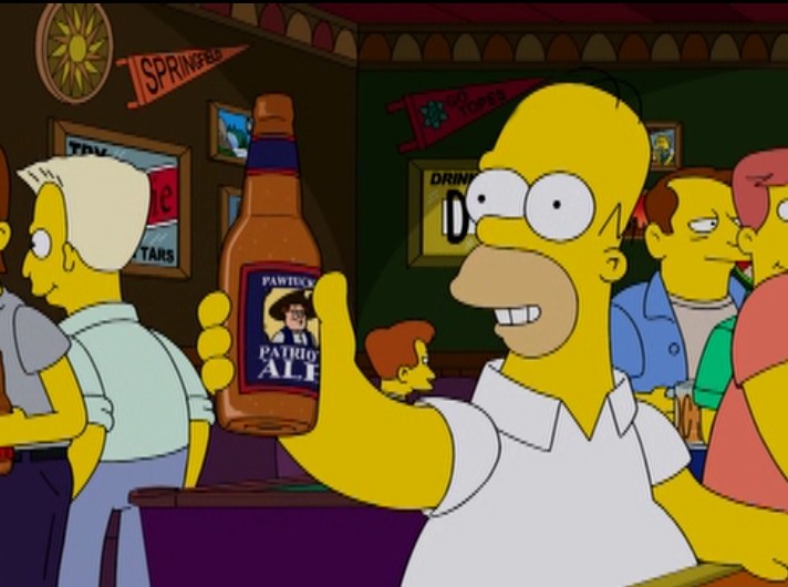 The Voice of Vexillology, Flags & Heraldry: Simpsons Bar Pennants