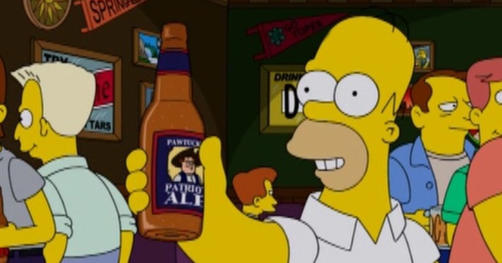 The Voice of Vexillology, Flags & Heraldry: Simpsons Bar Pennants