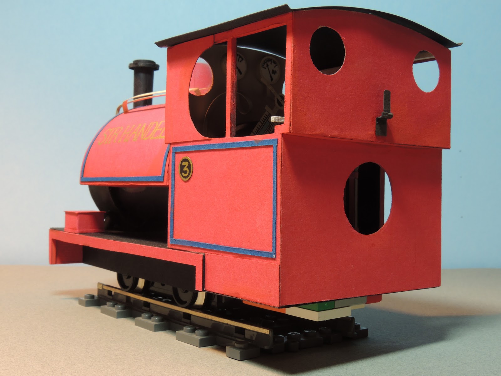 SodorModelRailroading: Modeling Sir Handel: Part 1