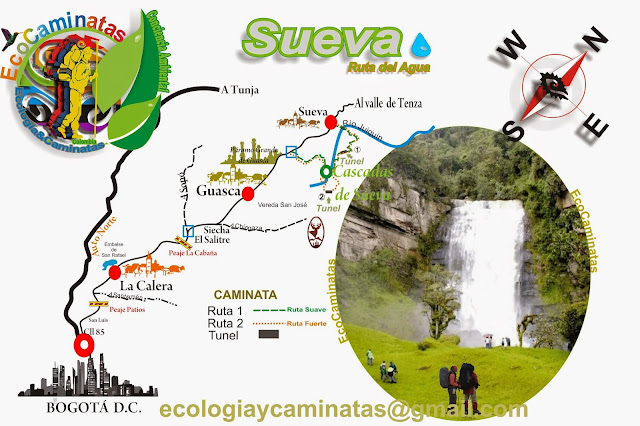 EcoCaminatas (Ecología&Caminatas): CAMINATA A LA CASCADA DE SUEVA