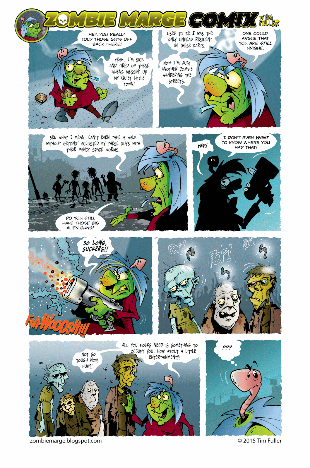 The Zombie Marge Comix Blog: 2015
