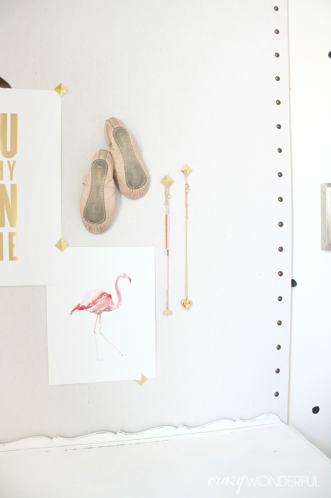 large DIY pinboard - Crazy Wonderful