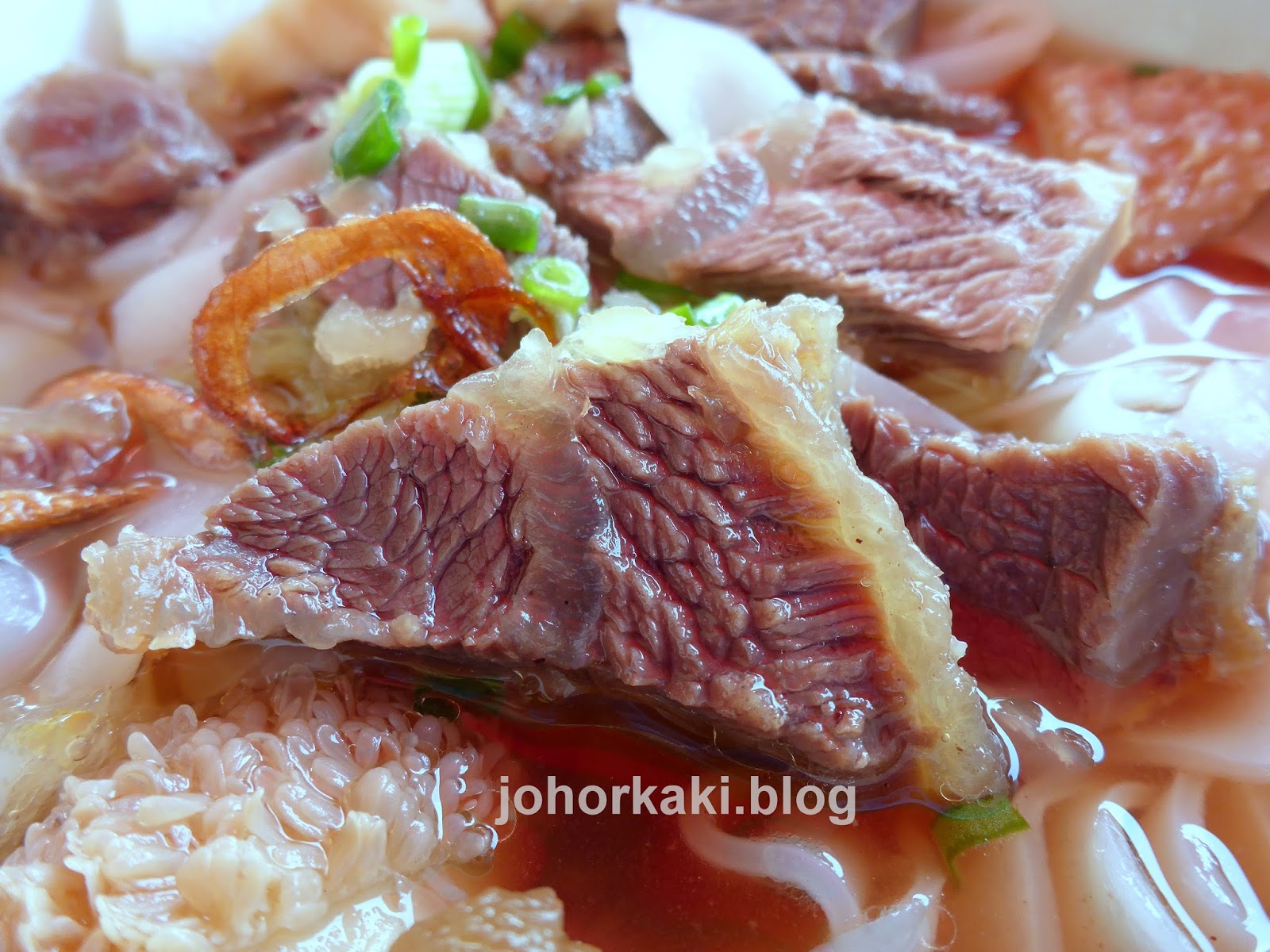 Famous Beef Noodles in Tangkak Johor 东甲牛腩面 |Tony Johor Kaki Travels for ...