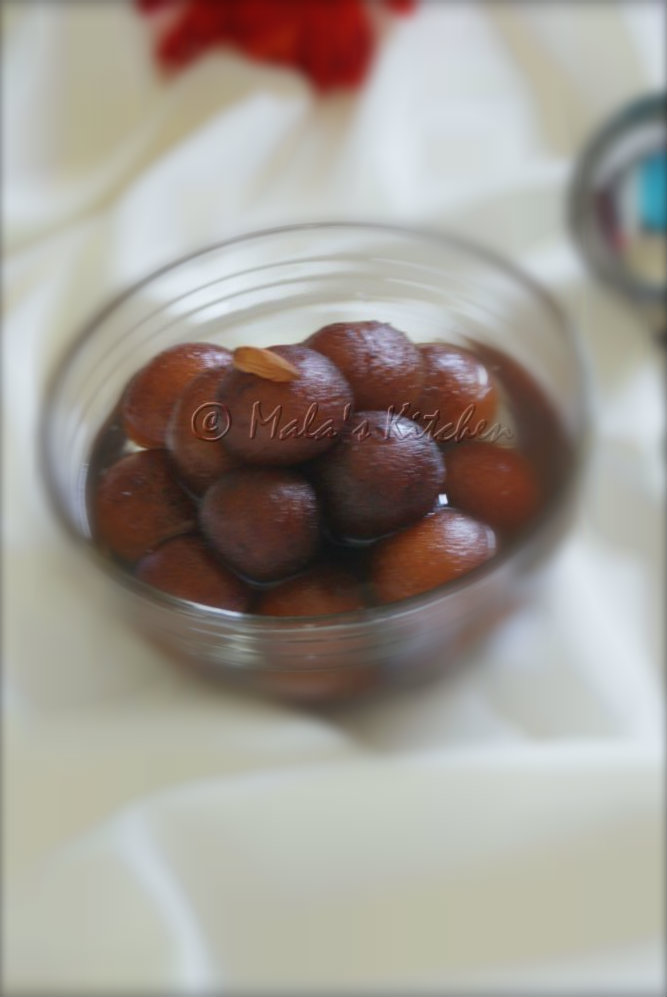 Gulab Jamun - Malas-Kitchen