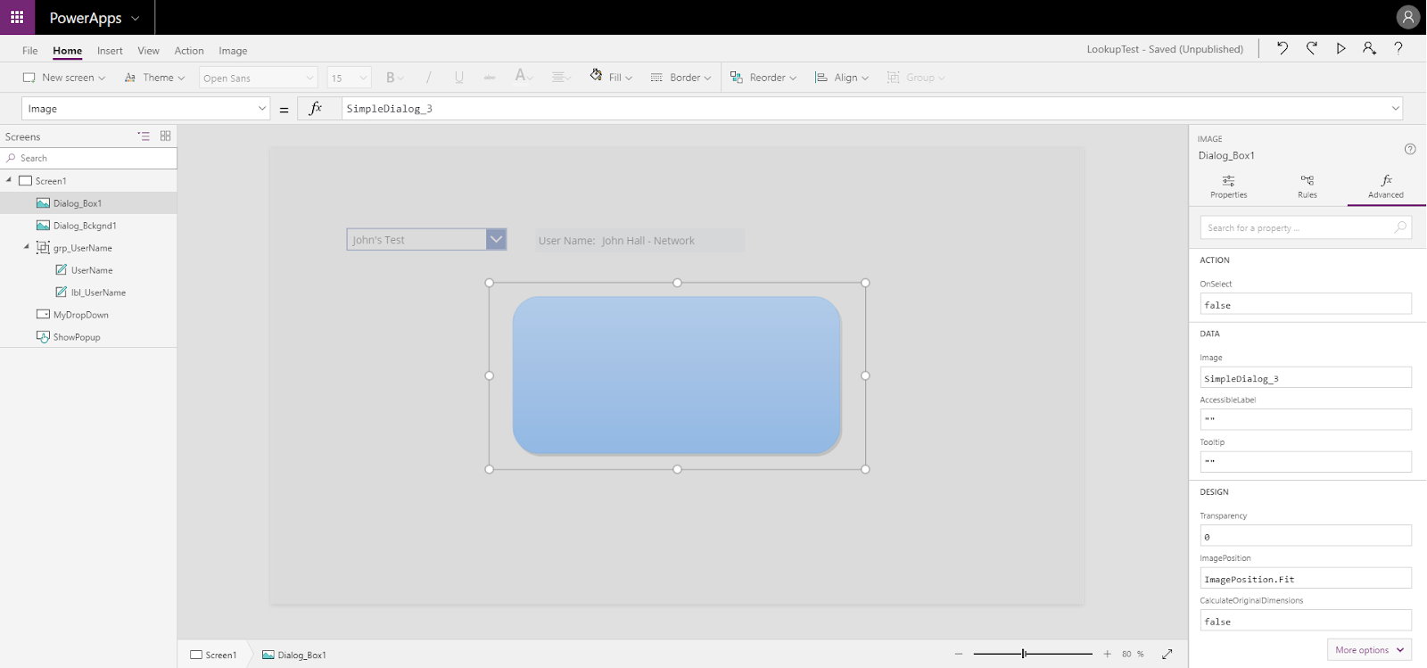 Persnickety about PowerApps: PowerApps: Modal Dialog or Popup Boxes