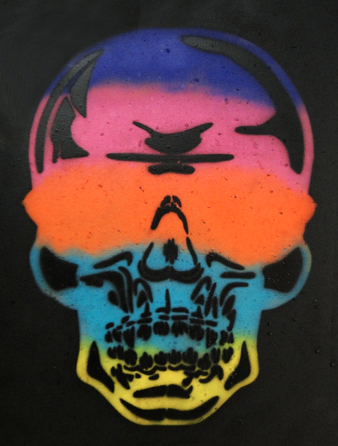 M U Y L A: Colors by Russ - Exposição em cartaz na loja da Urban Arts.