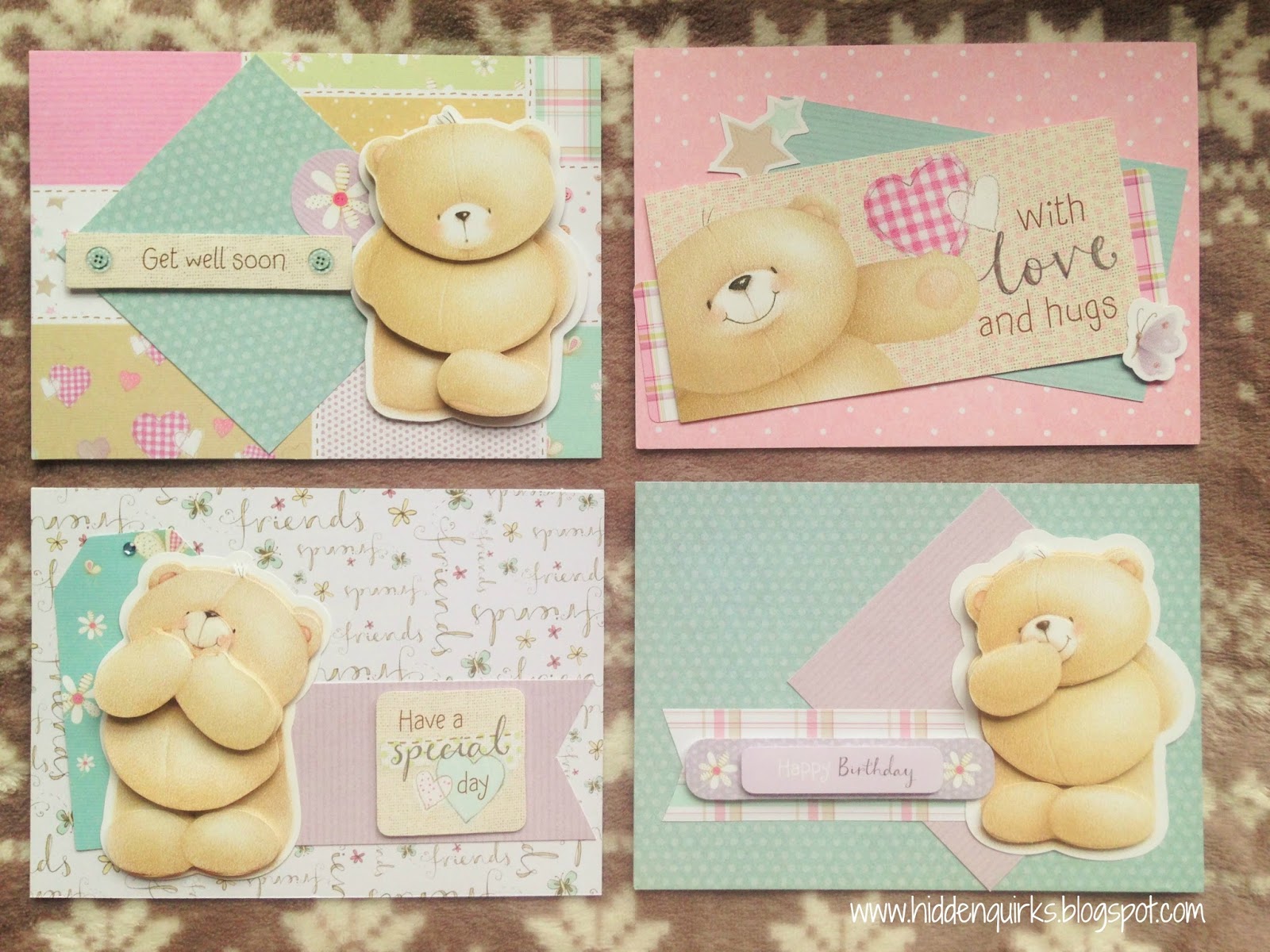 Hidden Quirks: Docrafts | Kraft Notes Cards