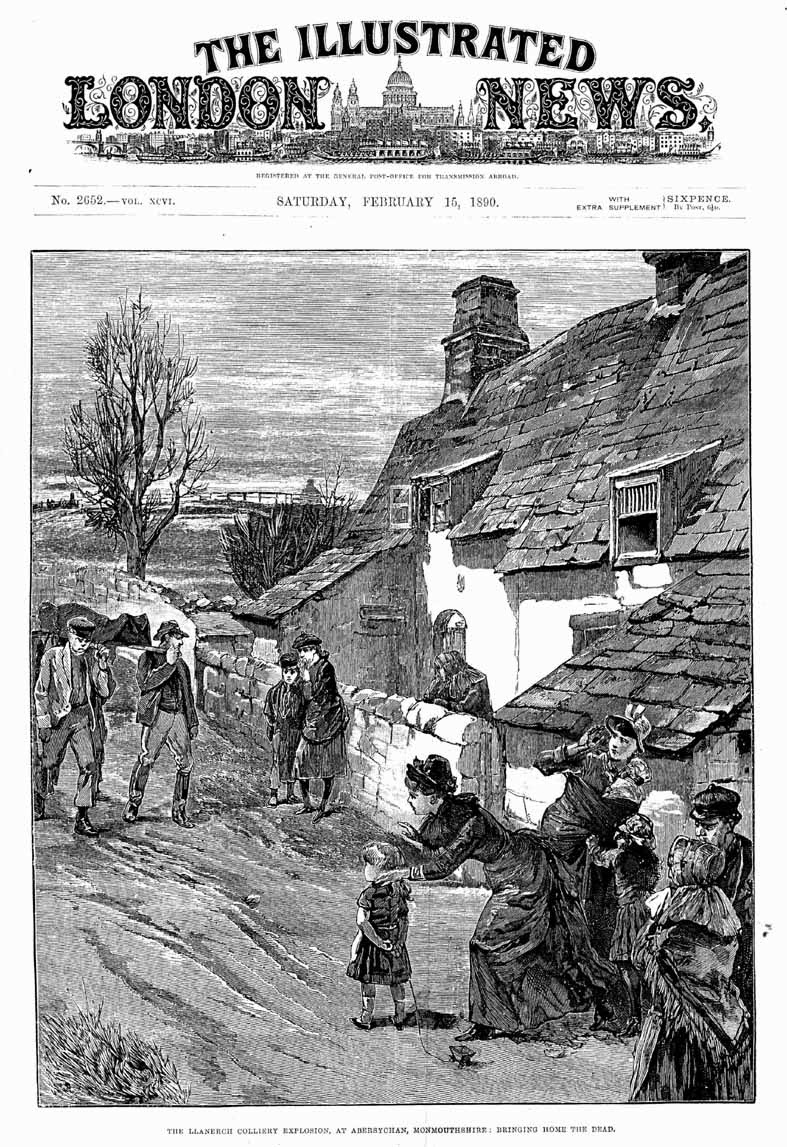 Pontypool History: The Llanerch Colliery Disaster - 6 February 1890