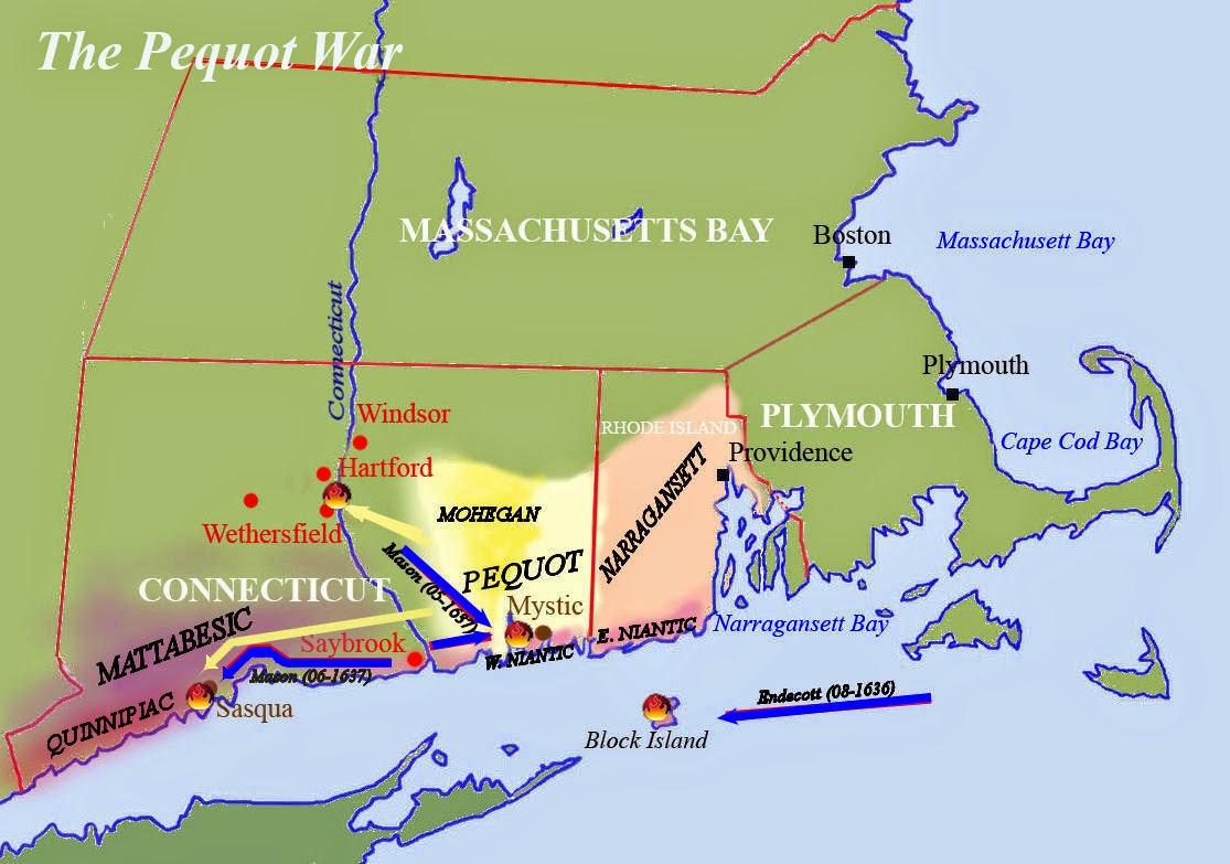 U.S. Timeline: 1637 - The Pequot War