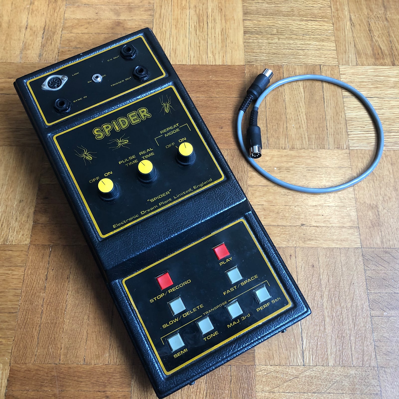 MATRIXSYNTH: Rare SPIDER Sequencer! Electronic Dream Plant (EDP) - Rare ...