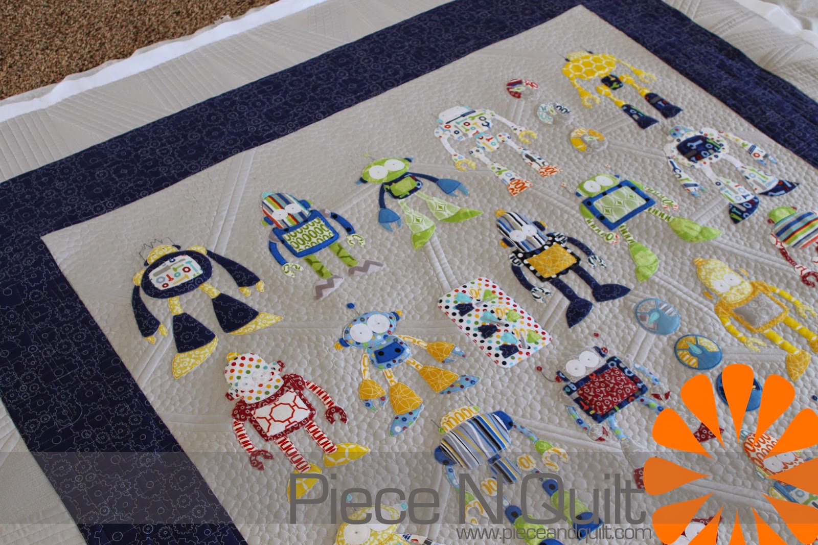 Piece N Quilt: Robot Riot