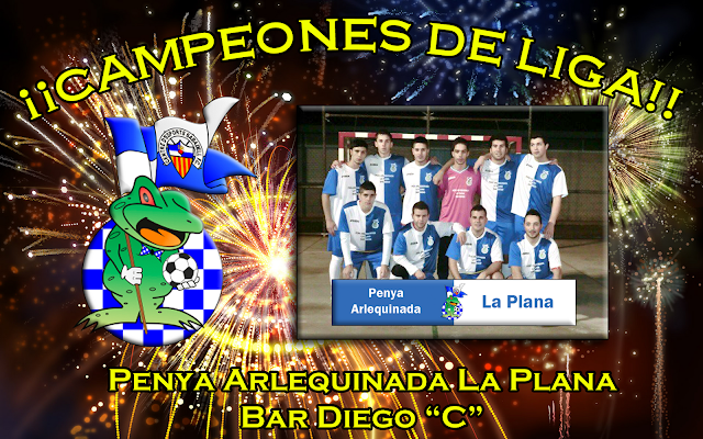 Penya Arlequinada La Plana: Campeones de Liga
