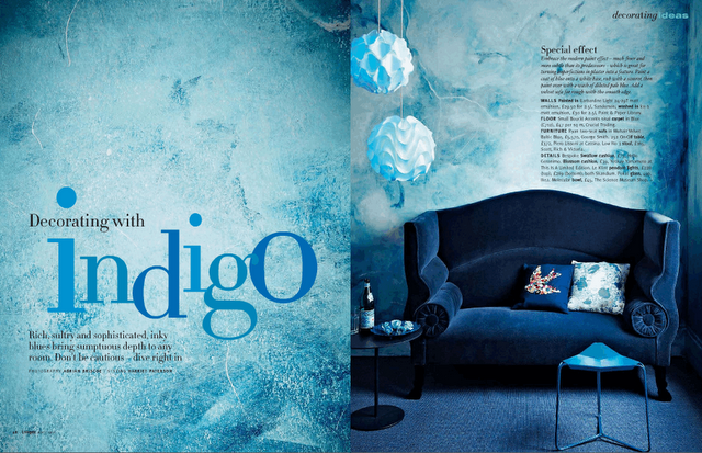 Méchant Studio Blog: indigo