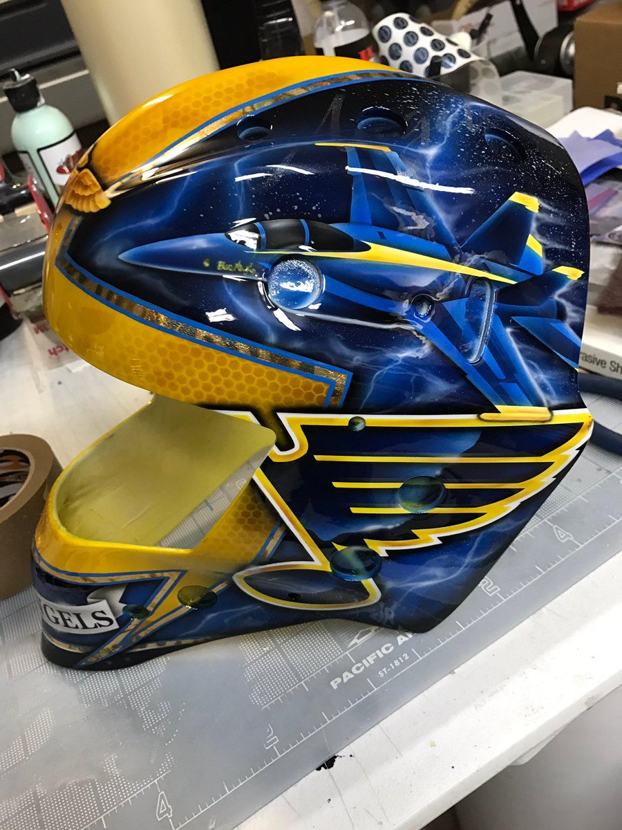 I Love Goalies!: Jake Allen 2016-17 Mask