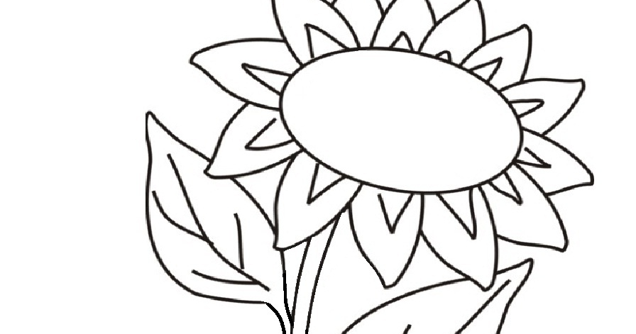 gambar mewarnai anak paud: Mewarnai Gambar: 20 Mewarnai Gambar Bunga