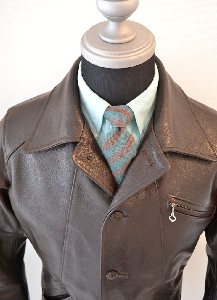 ADJUSTABLE COSTUME: 2012~13 A/W LEATHER JACKET SAMPLE