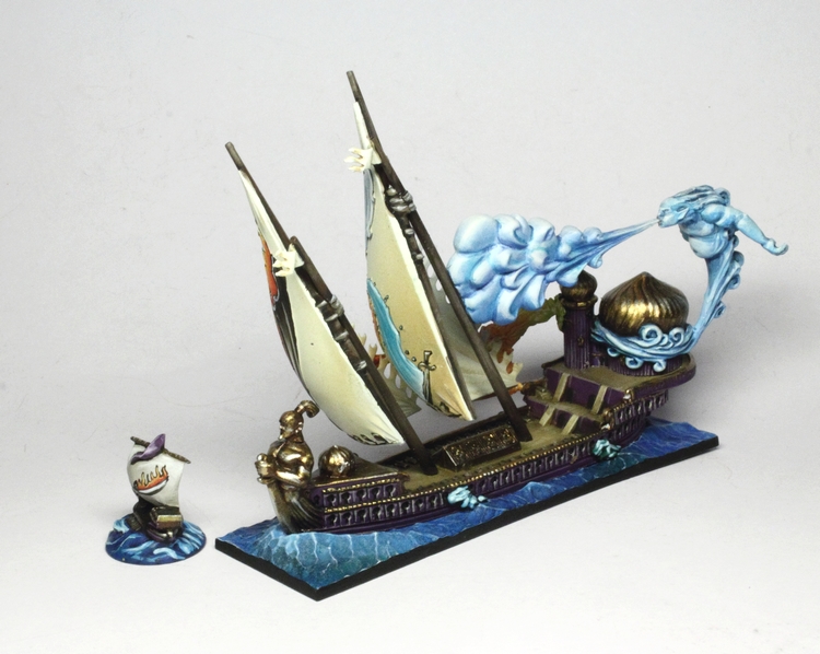 Battle Brush Studios: Showcase: Dreadfleet - The Flaming Scimitar