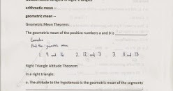 Geometry, Common Core Style: Lesson 14-2: Lengths in Right Triangles ...