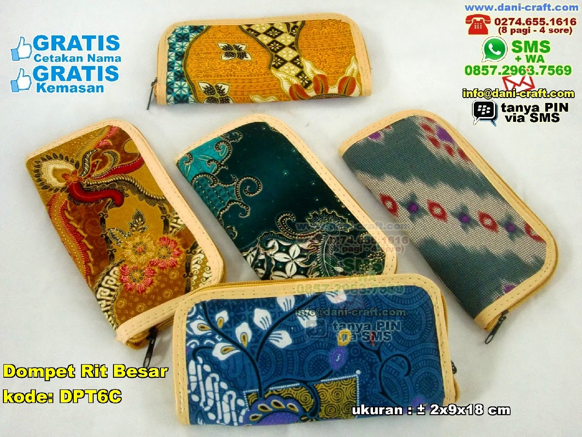 Souvenir Dompet Batik Rit Besar | Souvenir Pernikahan