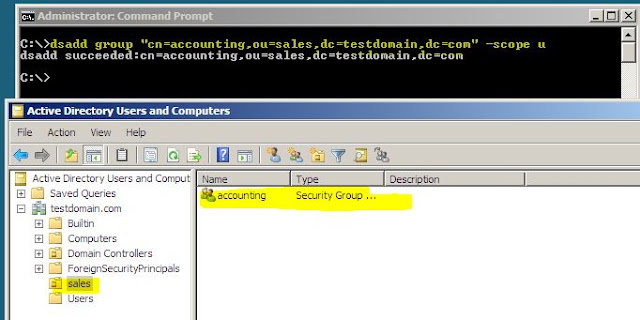 Tech Blog: What are the DS Commands ? How it works in Active directory.