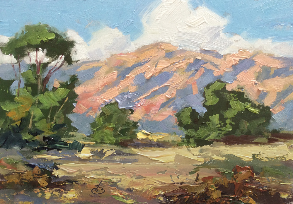 TOM BROWN FINE ART: CALIFORNIA IMPRESSIONIST LANDSCAPE by TOM BROWN