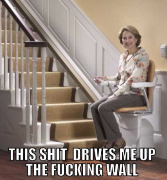 I Have Seen The Whole Of The Internet: Drives Me Up The Wall