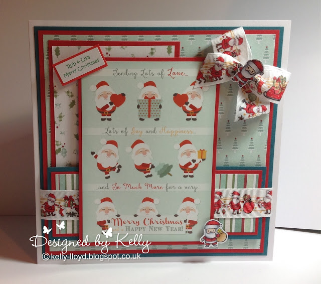 Kelly's Cards: Mini Santas