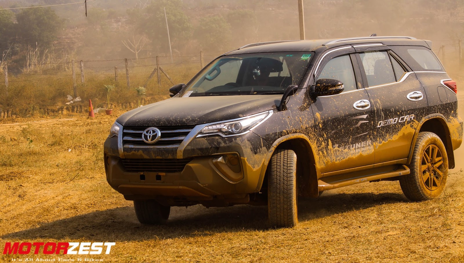 Putting the new Fortuner through a tough off-road track - MotorZest