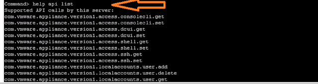 Virtualization The Future: How to Execute the API commands in vCSA 6.0 Shell?