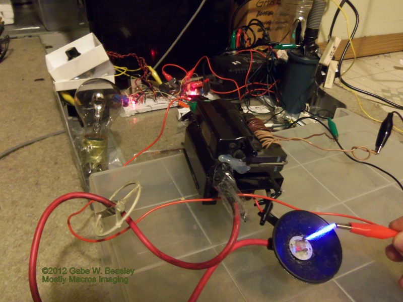 Mostly Macros Imaging: PLASMA! --and a homemade flyback transformer!