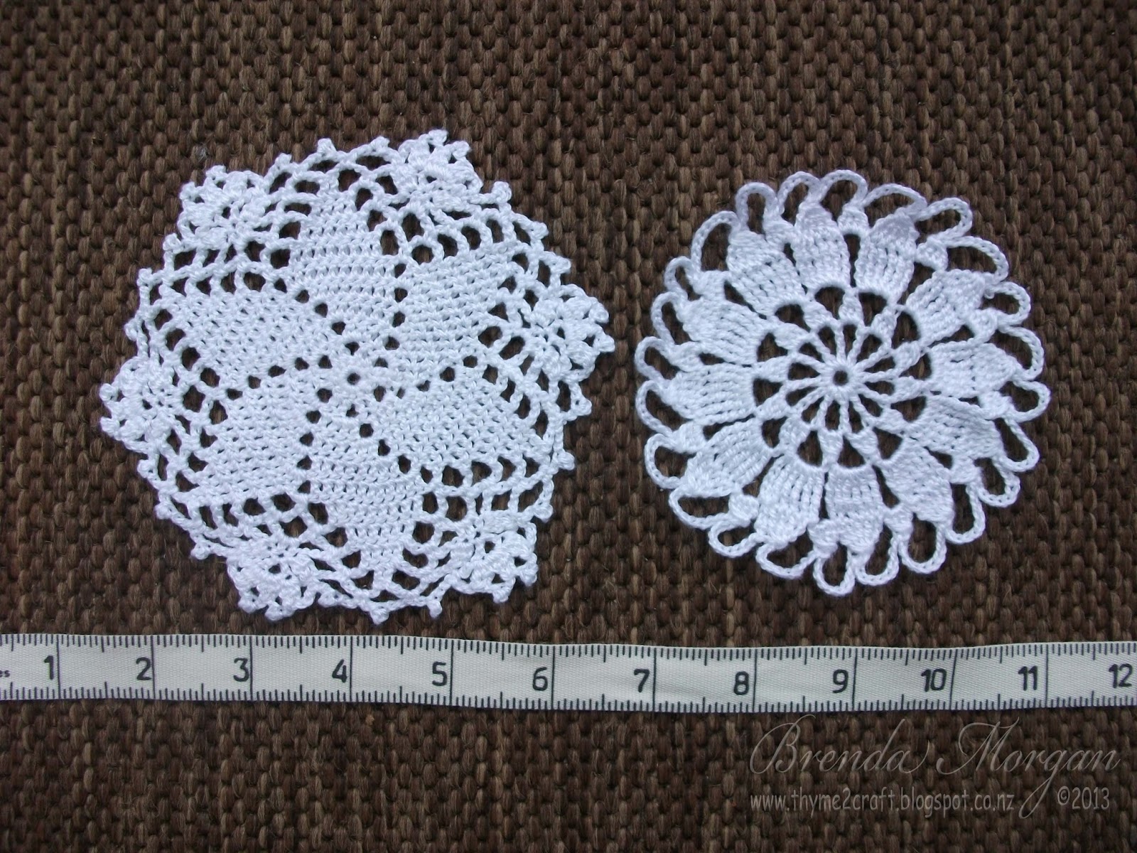 thyme 2 craft: Delightful Doilies