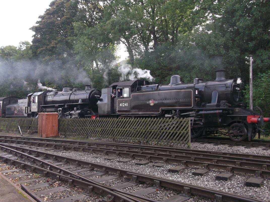 Steam Memories: Ivatt 41241 tank engine