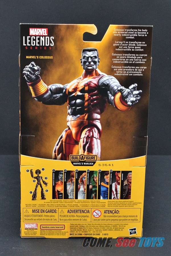 Come, See Toys: Marvel Legends Series Colossus (Warlock BAF)